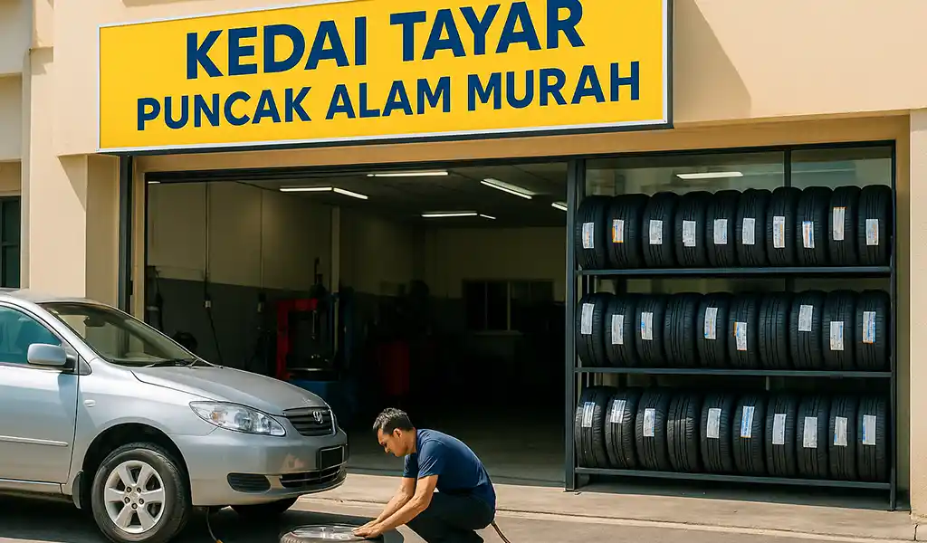 20 Kedai Tayar Puncak Alam Murah 2026